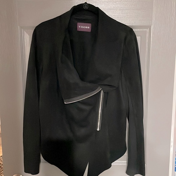 Vigoss | Jackets & Coats | Euc Vigoss Suede Jacketblazer | Poshmark